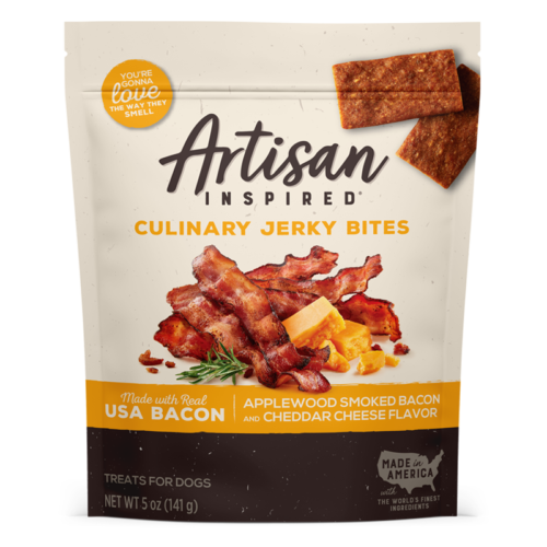 Applewood Smoked Bacon and Cheddar Cheese Flavor Jerky - Artisan Inspired